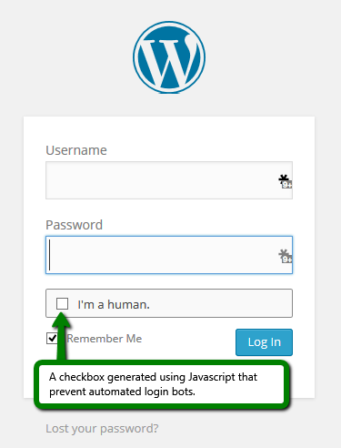 WordPress Simple Firewall Login Form With GASP Protection - iControlWP